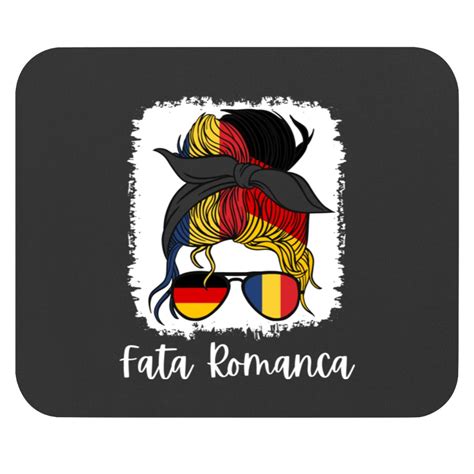 Fata Romanca Romanian German Girl Germany Daughter Mouse Pads Sold By