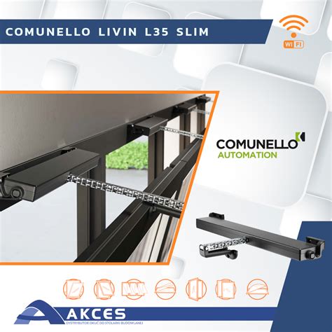 Siłownik Comunello Liwin L35 Slim Wifi Idealne Rozwiązanie Dla