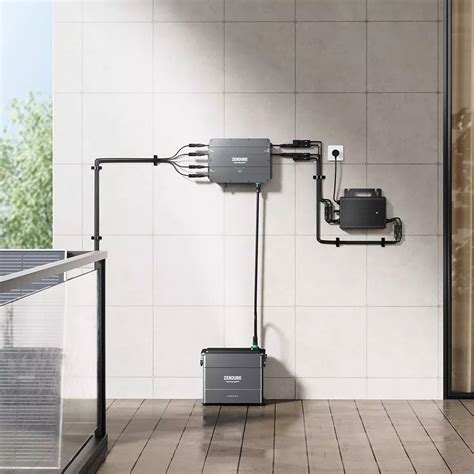 Zendure SolarFlow Set 7680Wh Smart PV Hub Mit 4x Akku AB2000