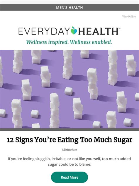 Lifescript 12 Signs Youre Eating Too Much Sugar Milled