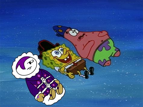 Nini Lays Down With Spongebob And Patrick By Fionaburks2003 On Deviantart