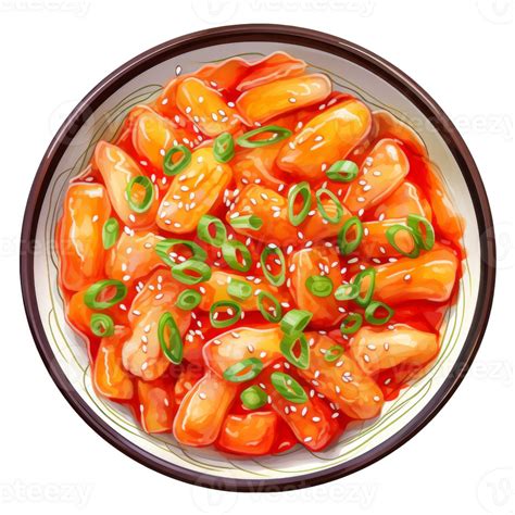 Tteokbokki Clipart Illustration 45847745 Png