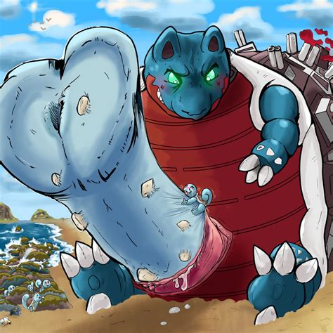 Rule 34 Animal Genitalia Animal Penis Anthro Blastoise Blush Bodily