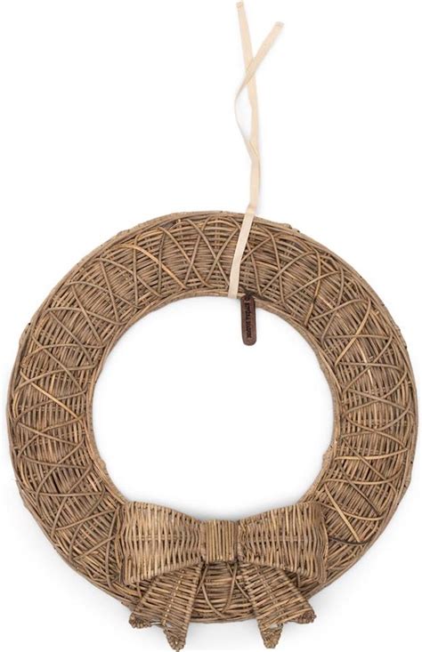 Riviera Maison Rattan Kertkrans Rustic Rattan Jacky Bow Wreath