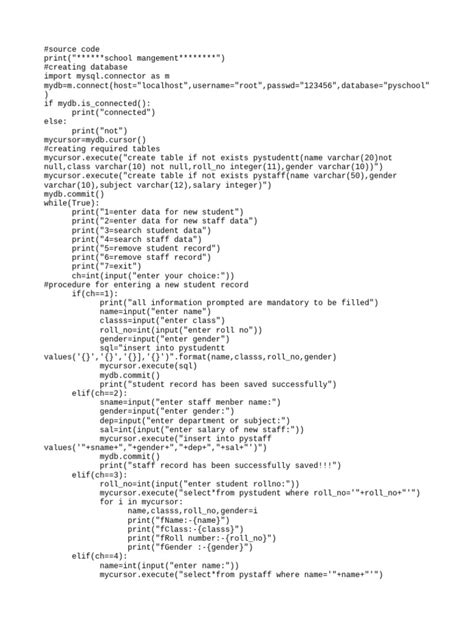 School Project Py Pdf