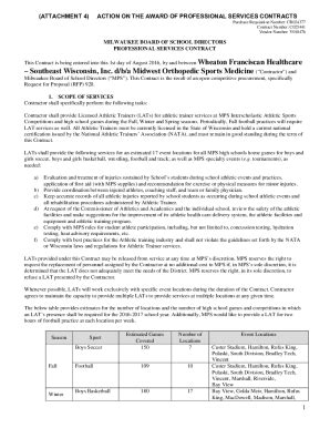 Fillable Online ATTACHMENT 4 Fax Email Print PdfFiller
