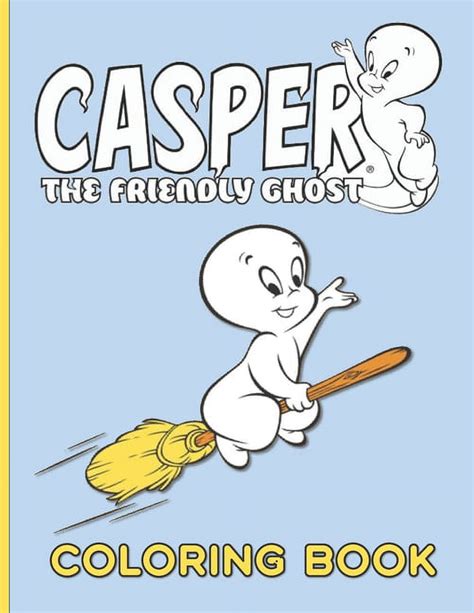 Casper Ghost Coloring Pages 2025