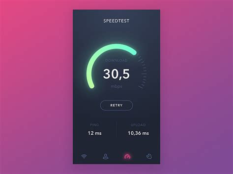 Speedtest By Daniel T For Ssa Design On Dribbble