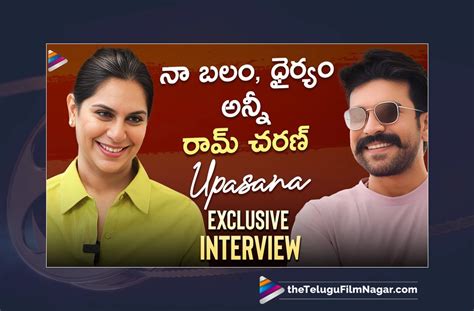 Ram Charans Wife Upasana Exclusive Interview Telugu Filmnagar