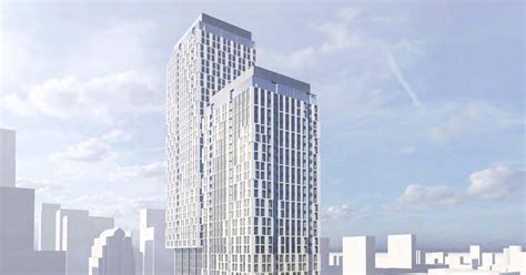 Heres A New View Of Block 32 Building A Double Dose Of Towers