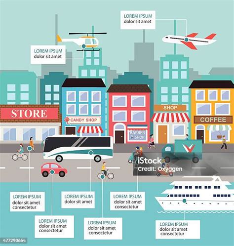 Infografis Transportasi Ilustrasi Stok Unduh Gambar Sekarang 2015