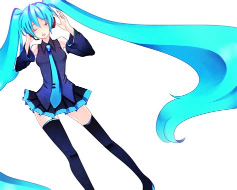 Hatsune Miku Twintails Vocaloid Anime Wallpapers