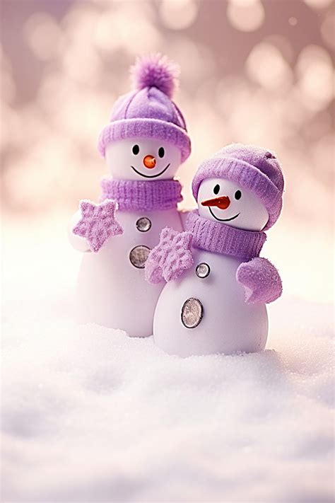하얀 눈 속의 눈사람 인형 배경 배경 화면 및 일러스트 무료 다운로드 Pngtree