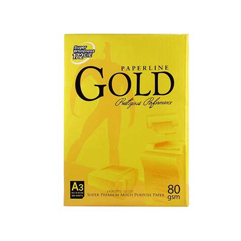 اداری‌لاین خرید کاغذ A3 گلد 80 گرمی بسته 500 عددی با قیمت ویژه
