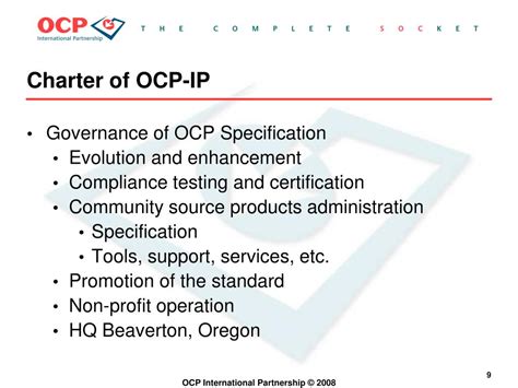 Ppt Ocp Ip Corporate Introduction Powerpoint Presentation Free Download Id 3138620