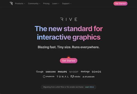 Rive Codepen