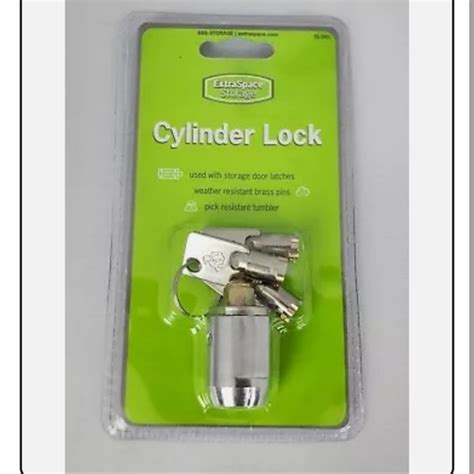 Extra Space Accessories 3 Keys Extra Space Storage Cylinder Lock