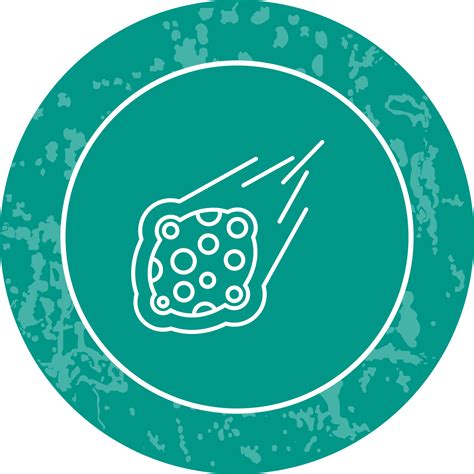 Meteorite Vector Icon 19078385 Vector Art At Vecteezy