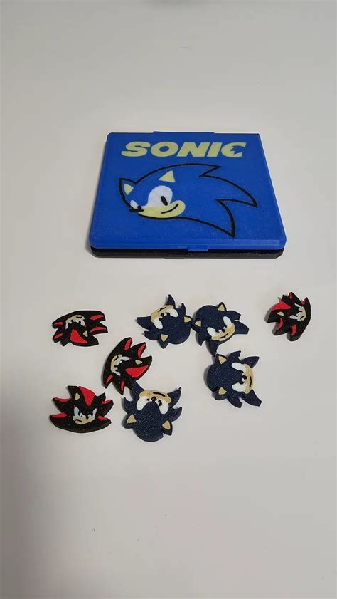 Tic Tac Toe Sonic Vs Shadow By Dymek34 Makerworld