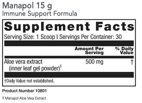 Manapol® With Acemannan 15g — Mannatech Products Mannatech