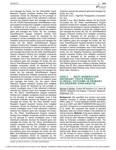 Pdf Next Generation Hepquant Tests Predict Clinical Outcome In