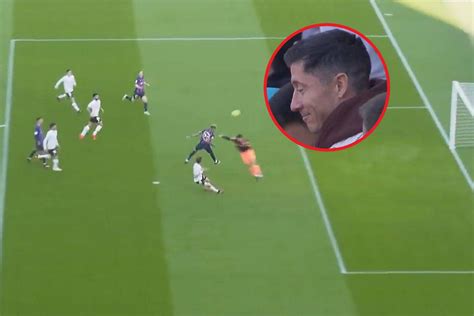 Tak Lewandowski zareagował na bramkę Barcelony Charakterystyczny gest