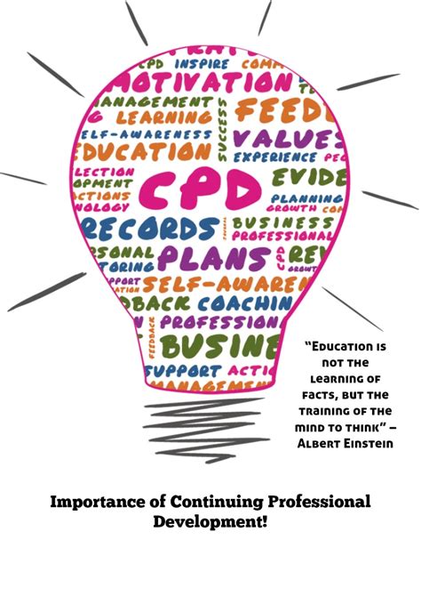 Importance Of Continuing Professional Development Continuing