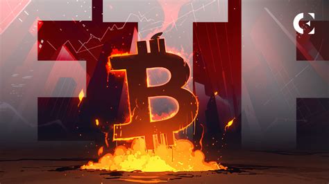 비트코인 가격 급락으로 6100만 달러의 Etf 유출 차익실현인가 위험회피인가 Coin Edition