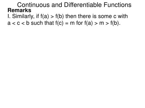 4 5 continuous functions and differentiable functions