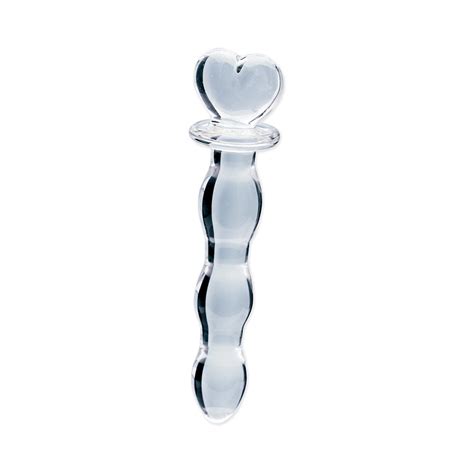 Clarity Heras Cascade Glass Dildo Component Usa Sex Toy