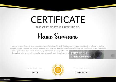 Certificate Of Achievement Template For Diploma Prizes Business