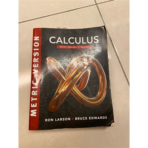 微積分 Calculus Metric Version 11th Edition 原文書 二手 有筆記 蝦皮購物