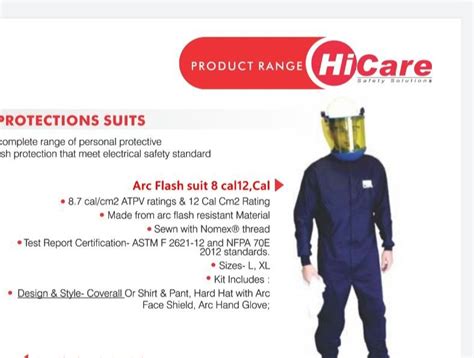 Jackets Coats Navy Blue 8 Cal Cm2 Arc Flash Suit For Safety Size
