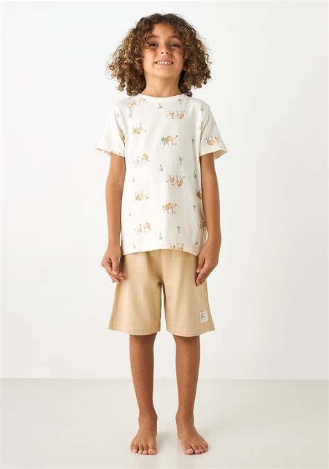 تسوقوا طقم شورت وتيشيرت بأكمام قصيرة وطبعات جمل من جونيورز للرضع الأولاد أونلاين سنتربوينت البحرين
