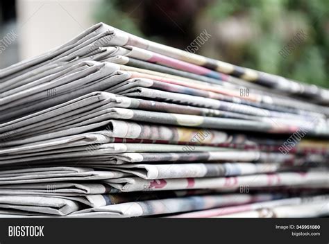 Folded Newspaper