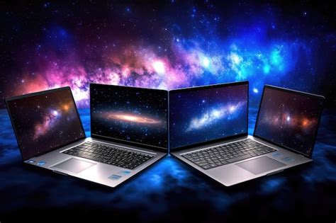Premium Ai Image Laptops Collaboration Solve Tasks Related To Neural