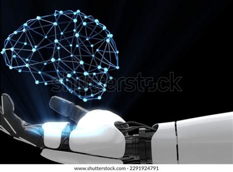 Artificial Intelligence Ai Robotic Robots Technology Stock Illustration