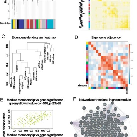 Overview Of The Protein Coexpression Network Analysis In Uc A