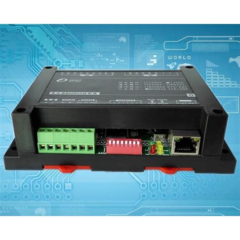 8ai4ao Analog Input And Output Module Ethernet Rs485 Rj45 232 Interface Modbus Controller
