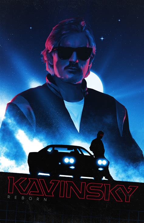 Kavinsky Reborn Poster By Nickimagined