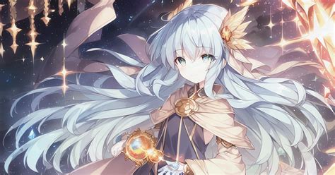 银纺星 魔法的学徒 银纺星のイラスト Pixiv
