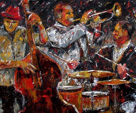 Debra Hurd Original Paintings And Jazz Art Jazz Painting Abstract