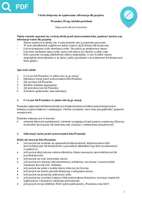 Pramolan Cena I Dostępność W Aptekach W Całym Kraju Gdzie Po Lek