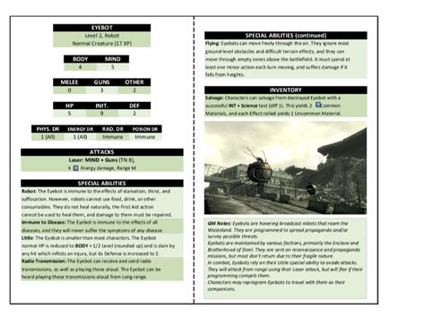 I Made Some Npc Pages To Make The Npc Stat Profiles More Accessible
