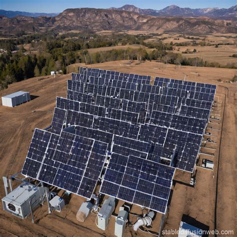 Solar Power And Electricity Stable Diffusion Online