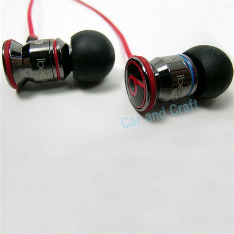Genuine Monster Beats By Dr Dre Ibeats Headphones Earphone Iphone 5 4