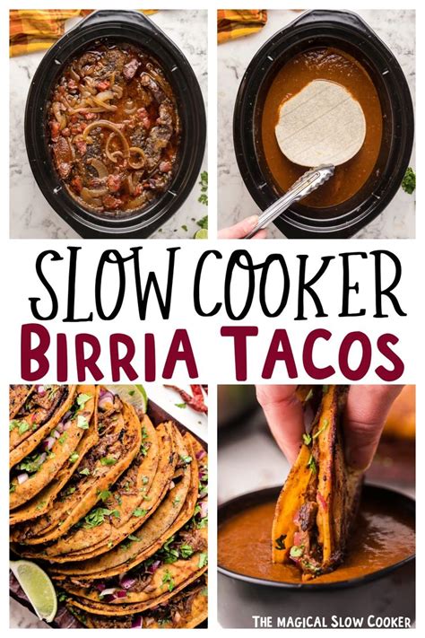 These Slow Cooker Birria Tacos Will Send Your Taste Buds On A Trip