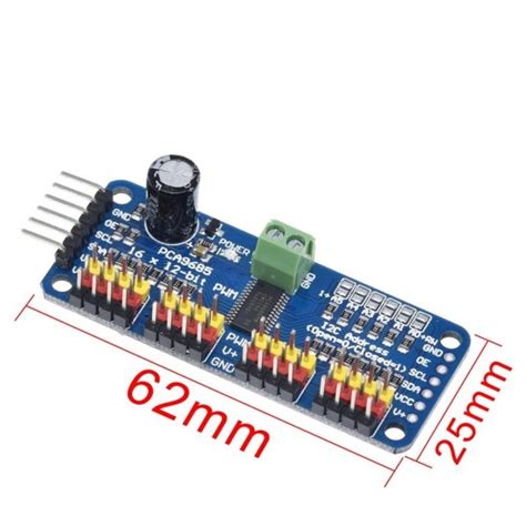 PCA9685 16 Channel 12 Bit PWM Servo Driver