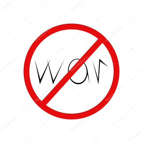 Signo Prohibido De Guerra