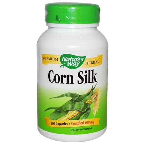 Natures Way Corn Silk 1200 Mg 100 Vegan Capsules